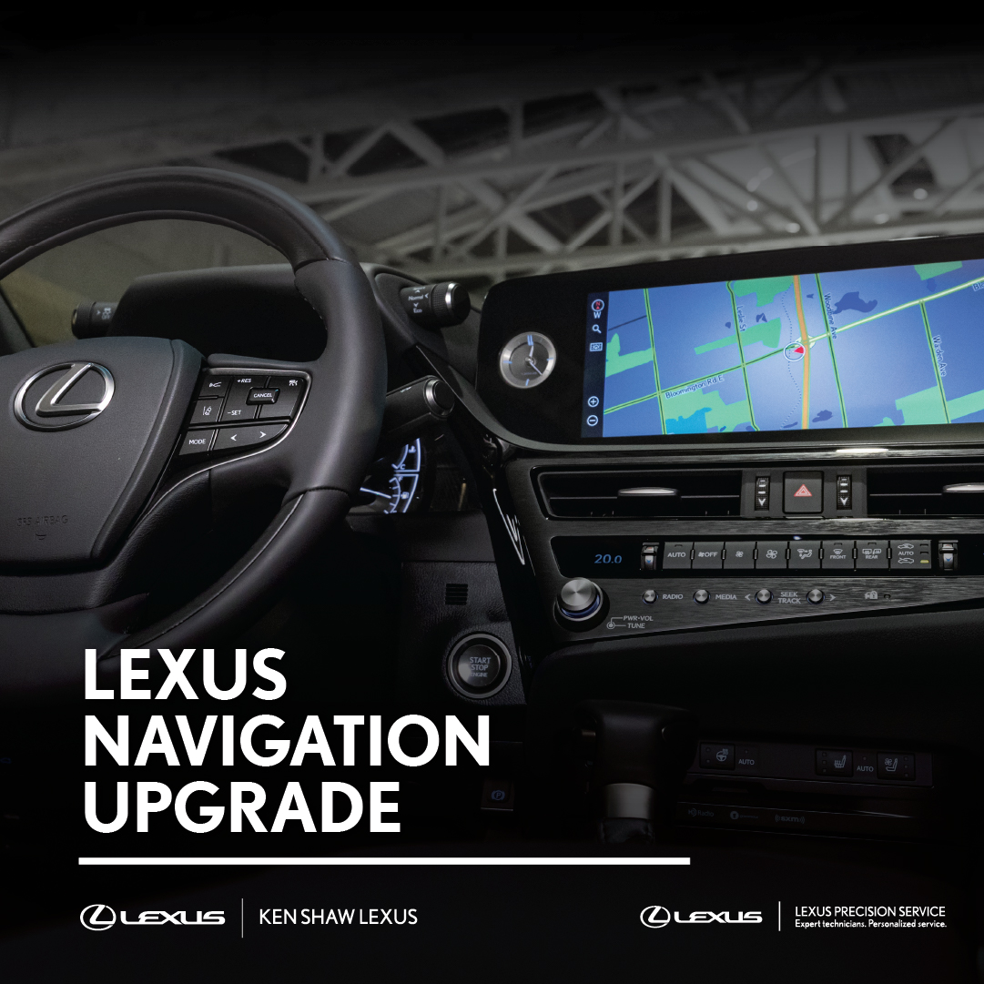 $340 Lexus Navigation Update - Ken Shaw Lexus