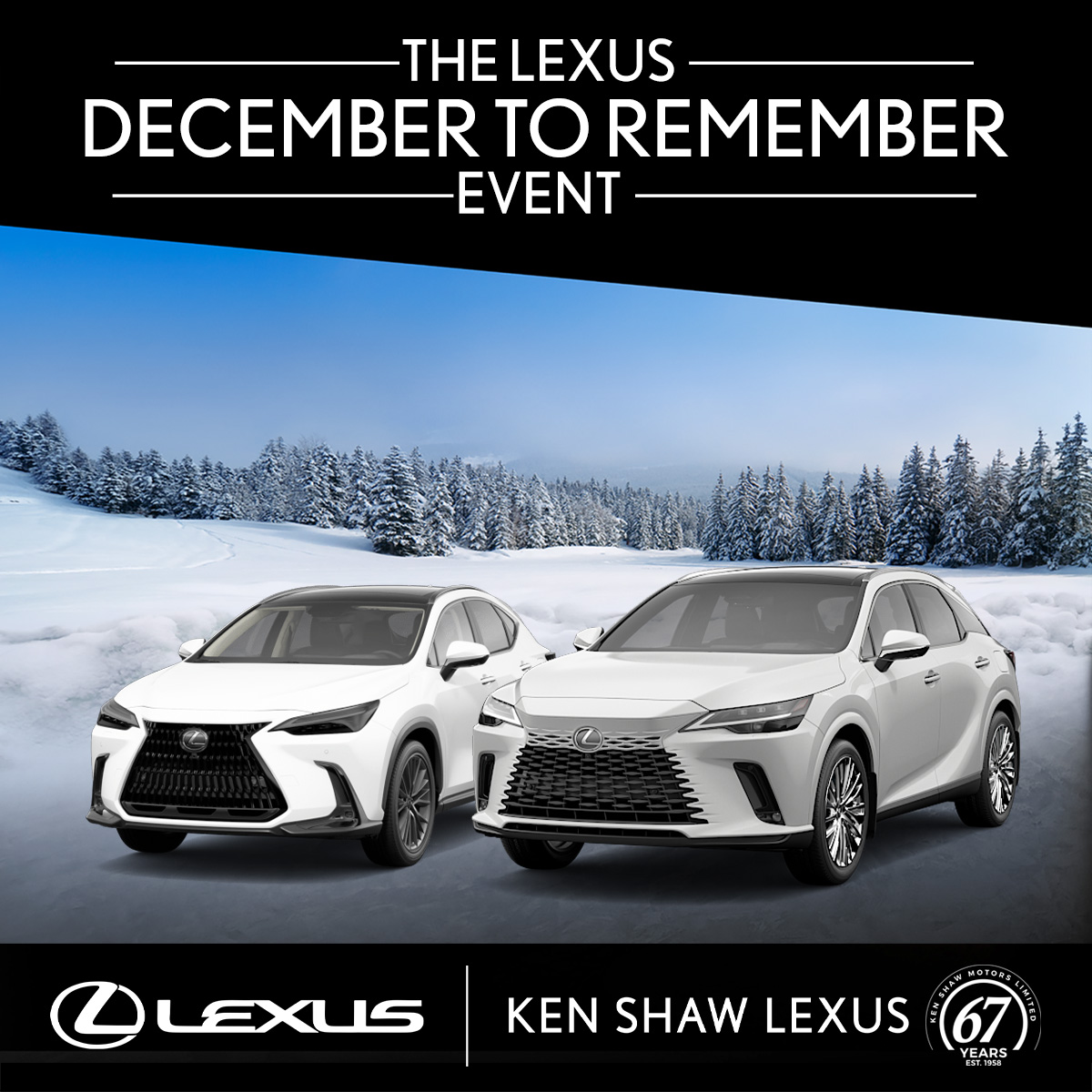 Experience the Magic of the Lexus December to Remember Event - Ken Shaw Lexus