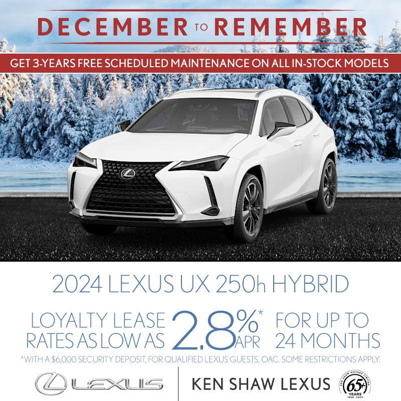 Lexus Specials at Ken Shaw Lexus Toronto Lexus Dealer ON.