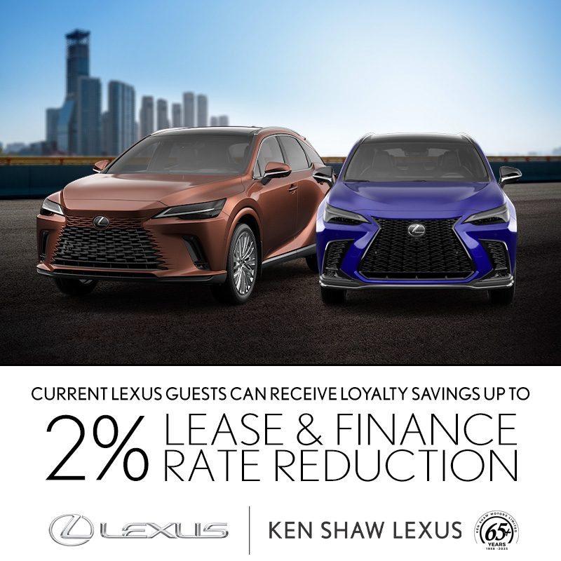 Lexus Specials at Ken Shaw Lexus Toronto Lexus Dealer ON.