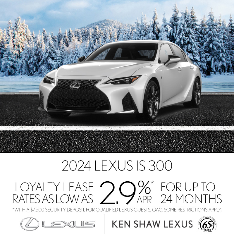 Lexus Specials at Ken Shaw Lexus Toronto Lexus Dealer ON.