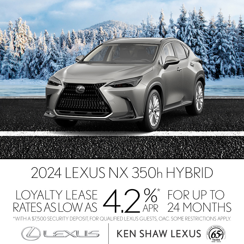 Lexus Specials at Ken Shaw Lexus Toronto Lexus Dealer ON.
