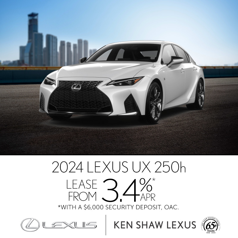 Lexus Specials at Ken Shaw Lexus Toronto Lexus Dealer ON.