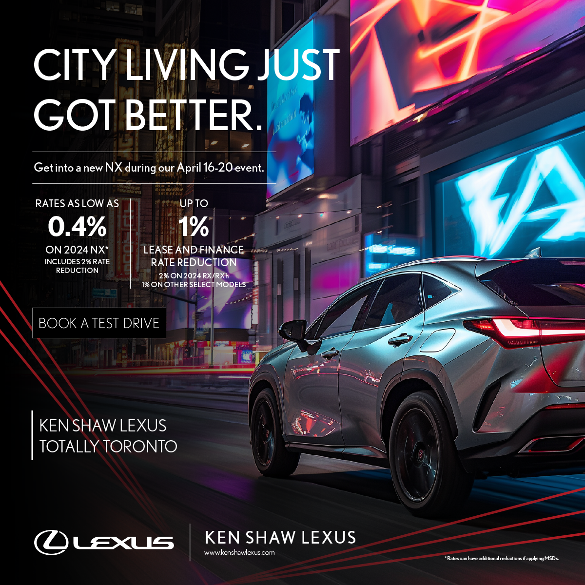 The Lexus 5 Day Event - Ken Shaw Lexus