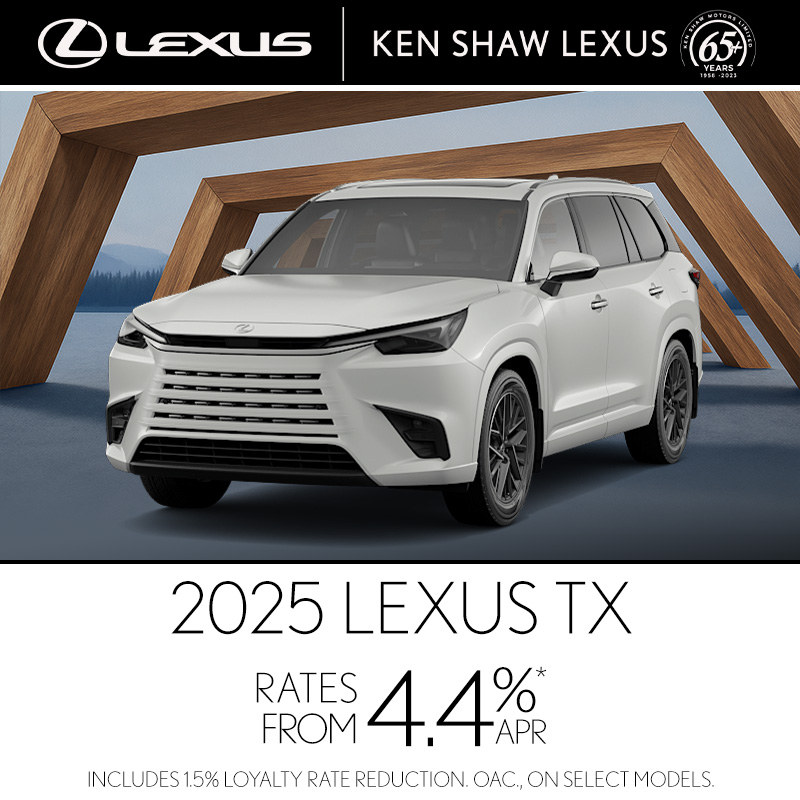 Lexus Specials at Ken Shaw Lexus Toronto Lexus Dealer ON.