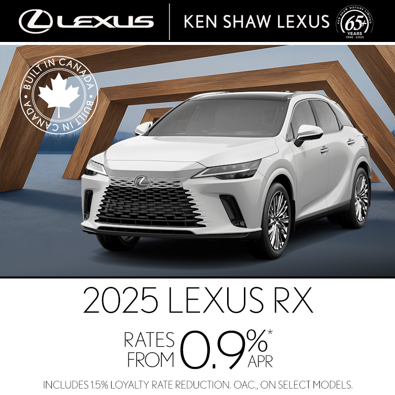 Lexus Specials at Ken Shaw Lexus Toronto Lexus Dealer ON.